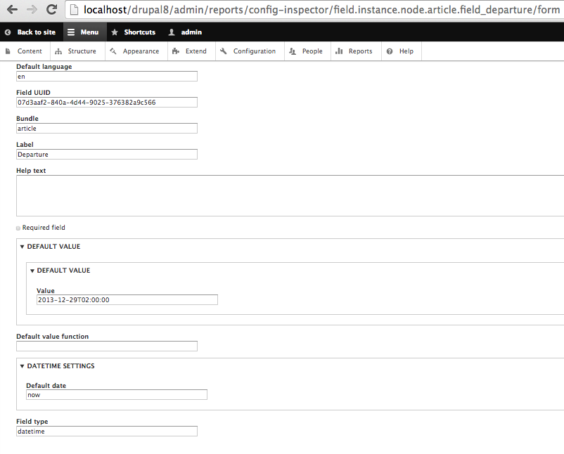 Provide config schema to field types and storage in datetime module [#1973534] | Drupal.org